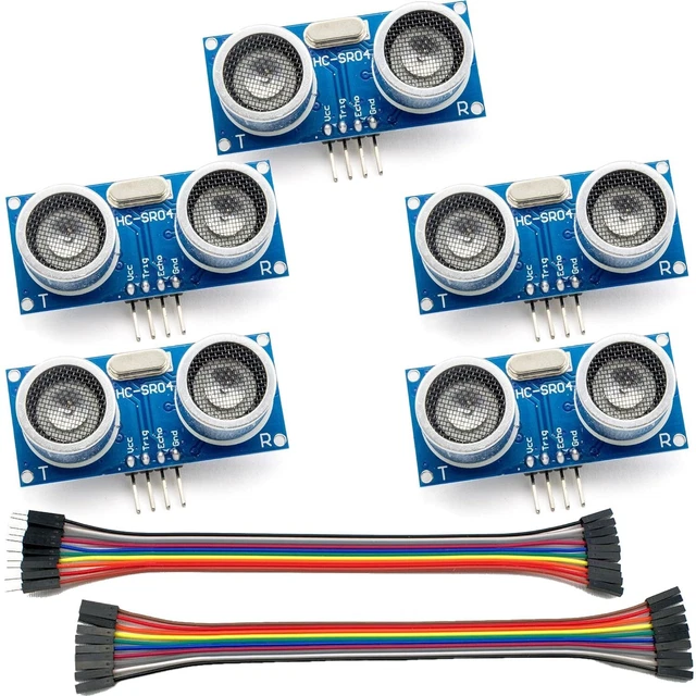 5pcs Ultrasonic Module Hc Sr04 Distance Range Transducer Sensor £7 45 Picclick Uk