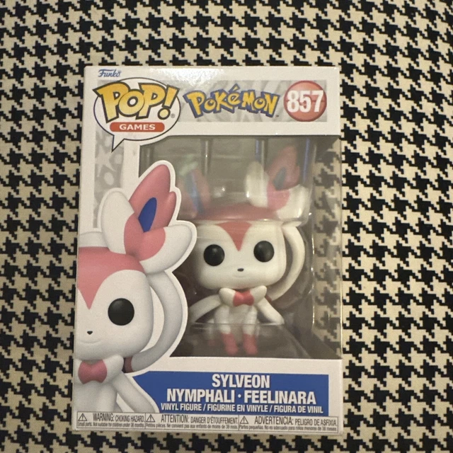 FUNKO POP VINYL Games Pokemon Sylveon 857 Boxed Eeveelutions Pokemon ...