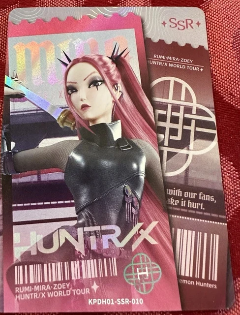 2026 KAYOU KPOP Demon Hunters Collectible Trading Card #KPDH01-SSR-010 ...