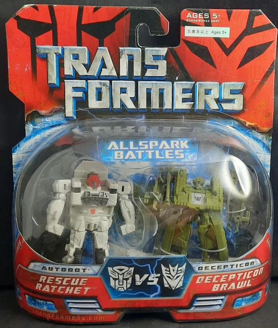 TRANSFORMERS MOVIE 07 Legends Rescue Ratchet vs. Decepticon Brawl MOSC ...
