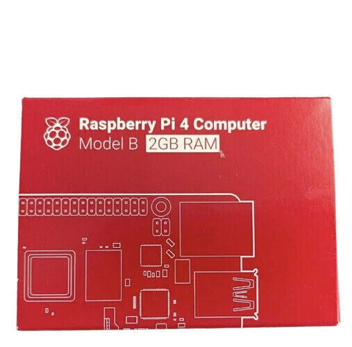 RASPBERRY PI 4 Model B 2GB RAM Quad Core Cortex-A72 Computer (SC15184 ...