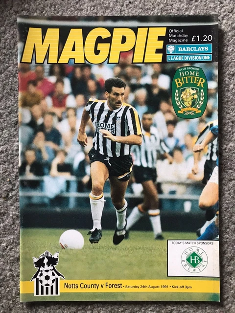 Notts County V Forest FOR SALE! - PicClick UK
