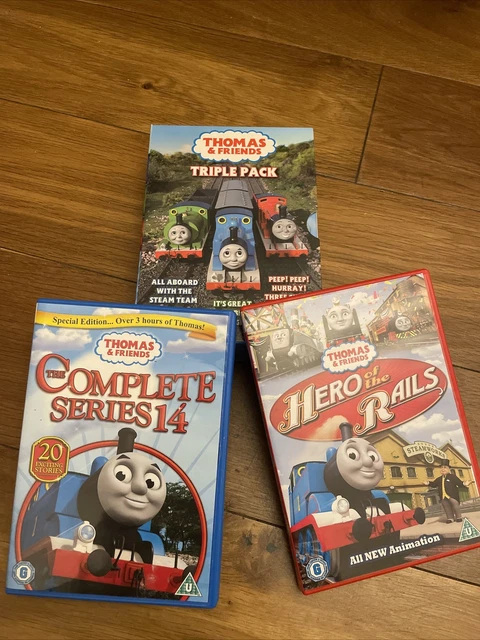 THOMAS THE TANK engine dvd bundle £12.99 - PicClick UK
