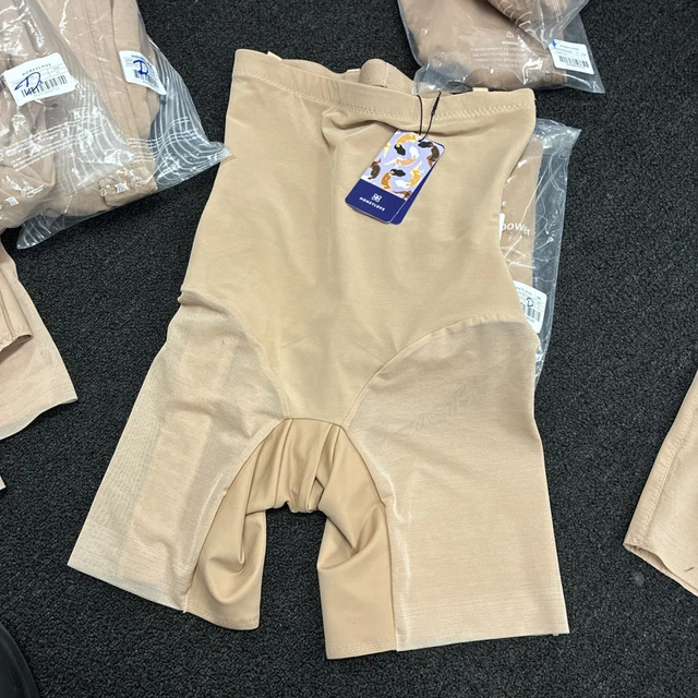 NWT HONEYLOVE SUPER Power Short HLSW03 Sand Shapewear Size Med New £18. ...