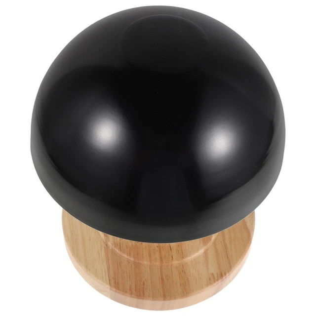 WOOD HAT RACK Tabletop Holder Cap Display Organizer for Baseball Caps £ ...