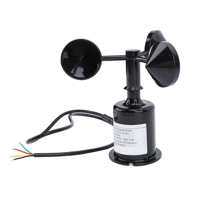WIND SPEED MONITORING Sensor DC 5V Anemometer Sensor For Indoor £31.49 ...