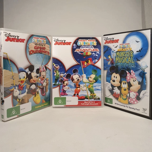 MICKEY MOUSE CLUBHOUSE Monster Musical / Space Adventure / Great ...