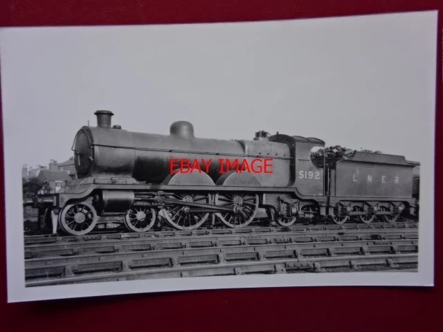 PHOTO LNER Ex Gcr Class C4 Loco No 5192 Br 62900 £3.00 - PicClick UK