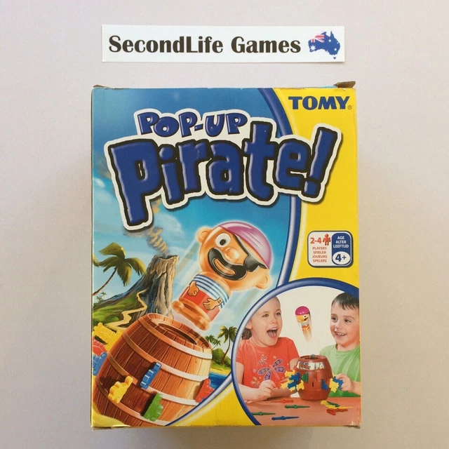 (VINTAGE) THE ORIGINAL POP UP PIRATE ~ TOMY (1979). Complete Set. $24.80 - PicClick AU