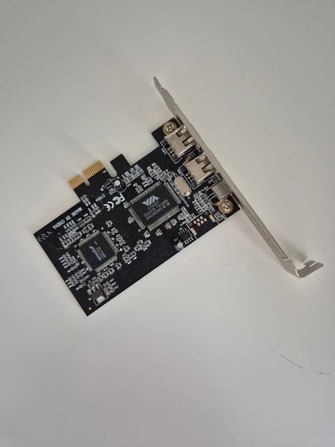 PCIE FIREWIRE 400 Expansion Card – VIA VT6307 IEEE 1394a – 3 Port £15. ...
