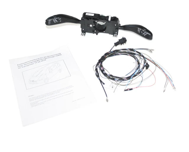OEM VW TRANSPORTER T5 Cruise System Retrofit Kit Lhd 7E0998527D New £ ...