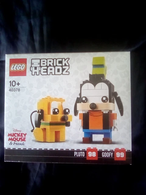 LEGO BRICKHEADZ, GOOFY And Pluto (40378) Brand New Unopened Box $30.00 ...