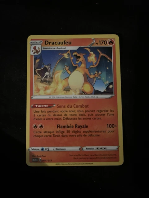 CARTE POKÉMON DRACAUFEU - M24 FR - 001/015 - Rare - Neuve EUR 250,00 - PicClick FR