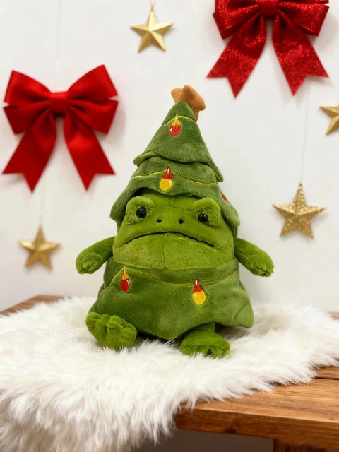 JELLYCAT CHRISTMAS TREE Ricky Rain Frog Plush Soft Toy With Tags With ...