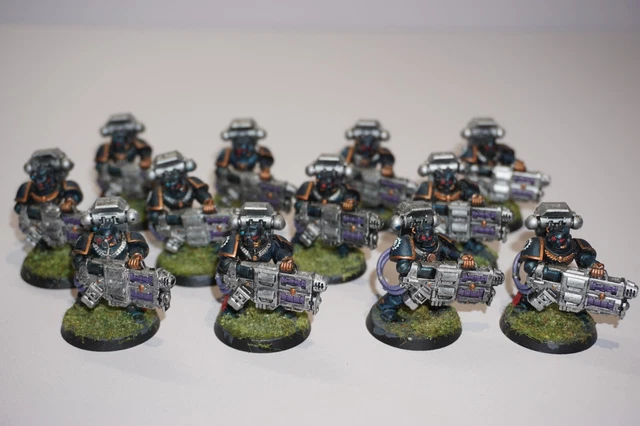 PRIMARIS HEAVY WEAPON Marines Devastators x 12 Warhammer 40k Iron Hands ...
