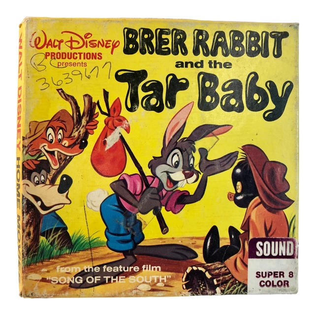 WALT DISNEY BRER Rabbit and the Tar Baby Super 8 Film Song of the South ...