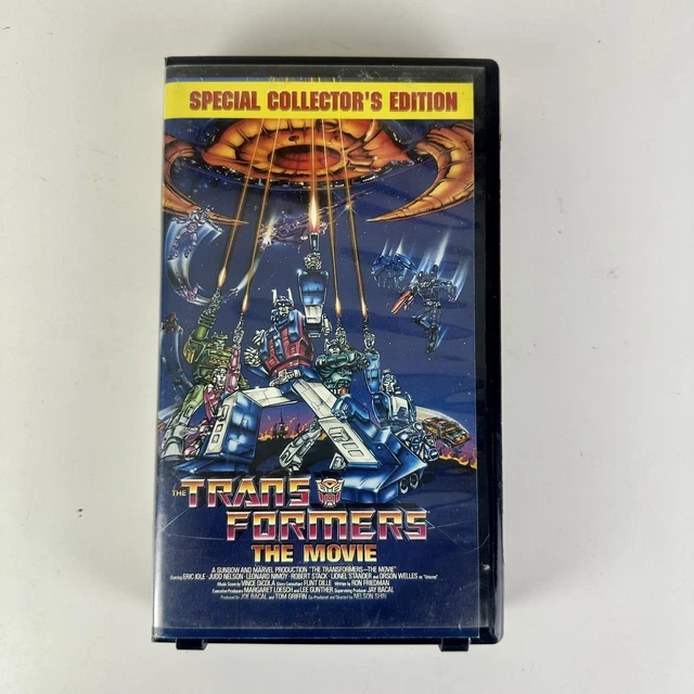 TRANSFORMERS THE MOVIE VHS Special Collectors Edition 2000 Video ...