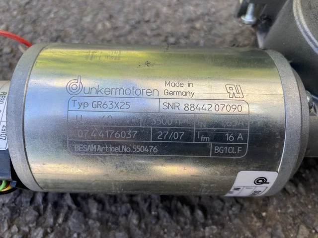 DUNKERMOTOREN GR63X25 MOTOR £31.92 - PicClick UK