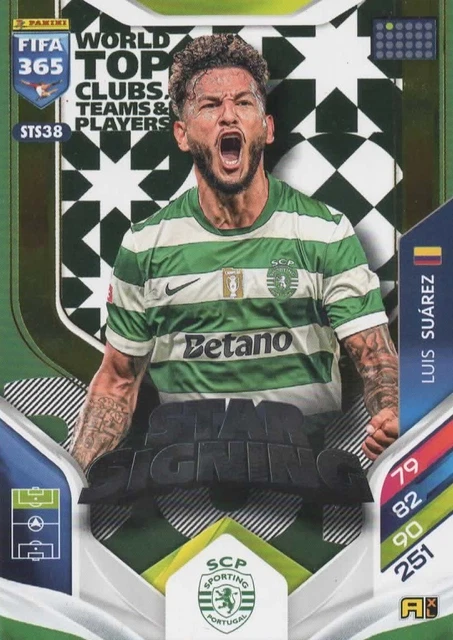 PANINI FIFA 365 2026 STS38 Star Signing Luis Suarez Sporting CP £0.87 ...