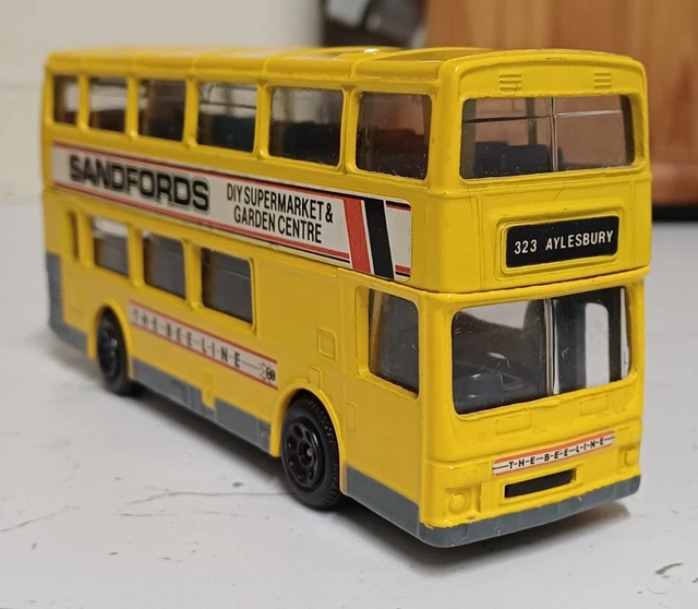 CORGI METROBUS MODEL the Bee Line, Route 323,Double decker Bus Unboxed ...