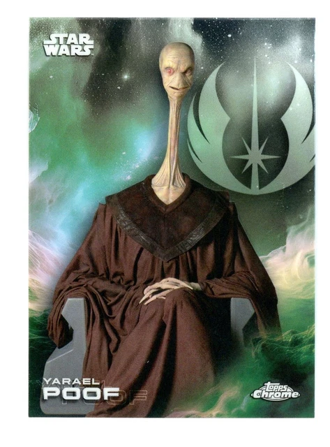 2025 TOPPS CHROME Star Wars Yarael Poof #196 £1.77 - PicClick UK