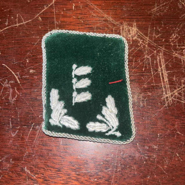 WW2 GERMAN ARMY Heer Forestry Service Collar Tab $17.86 - PicClick CA