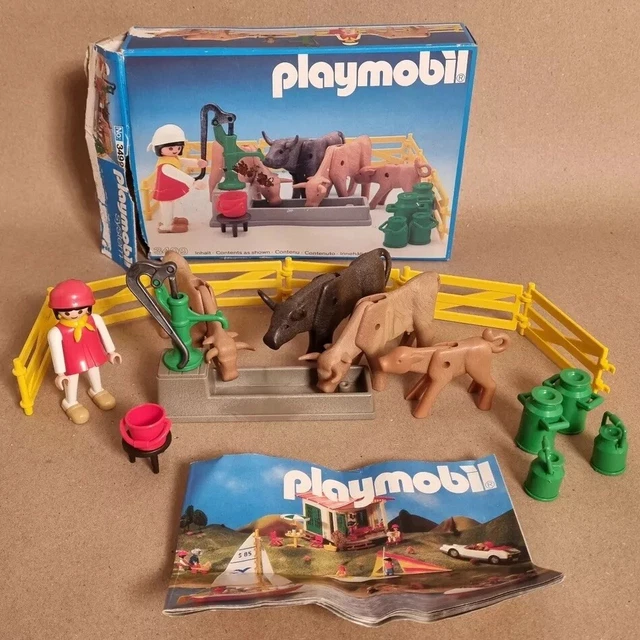 VINTAGE 1980'S PLAYMOBIL System Figure Construction Play Set - 3499 ...