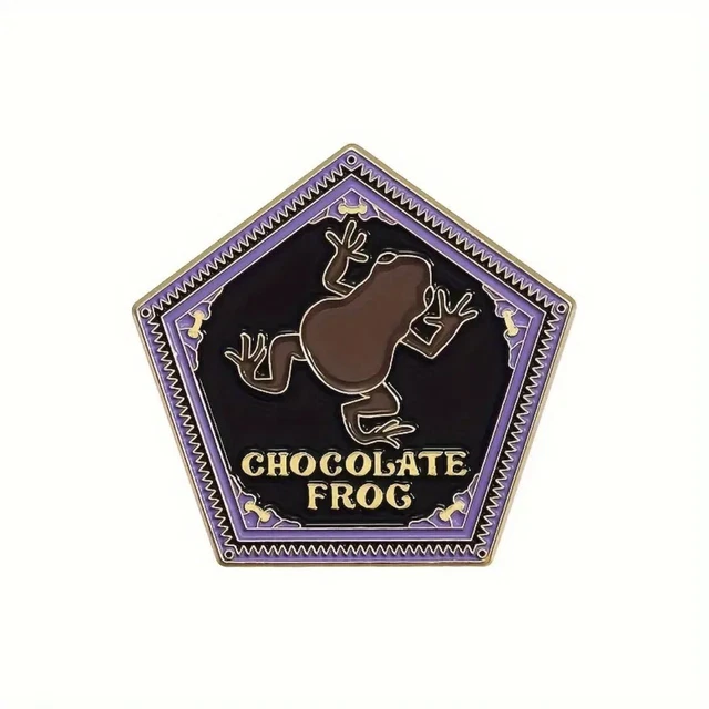 HARRY POTTER CHOCOLATE Frog Honeydukes Wizarding World Hogwarts Enamel ...