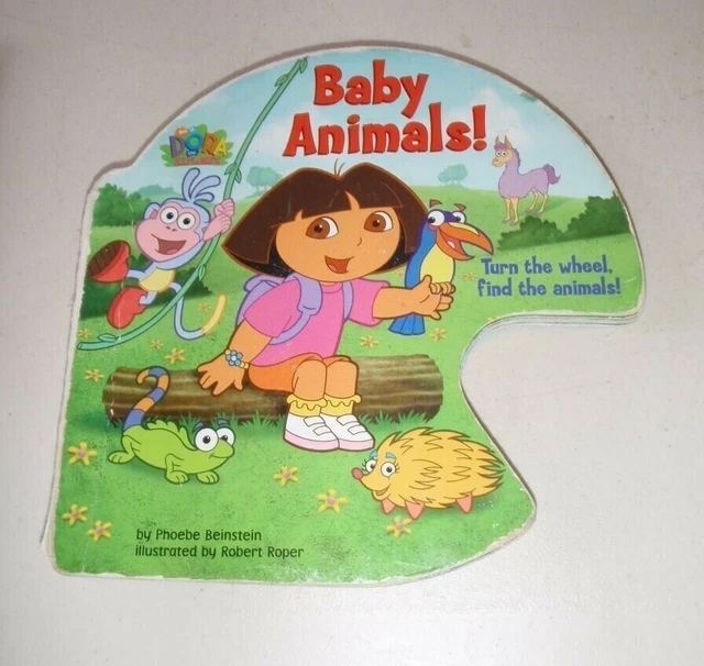 DORA THE EXPLORER Ser.: Baby Animals! by Phoebe Beinstein (2003, Board ...