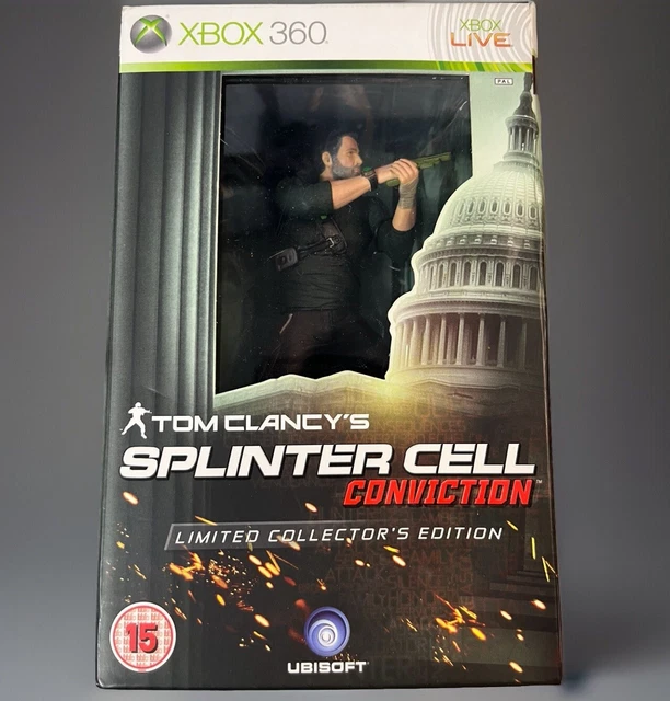 TOM CLANCY'S SPLINTER Cell Conviction Limited Collector's Edition Xbox ...