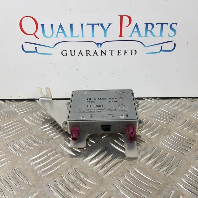 AUDI A8 D3 4E Antenna Amplifier Control Module Unit 8E0035456B £14.99 - PicClick UK