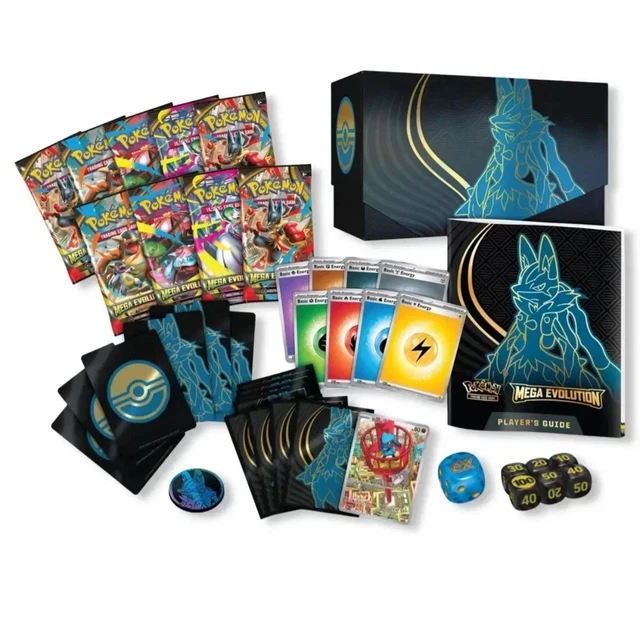 POKÉMON TCG MEGA Evolution Lucario Elite Trainer Box ETB - Brand New ...