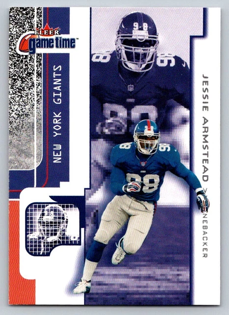 2001 FLEER GAME Time #78 Jessie Armstead Giants de New York EUR 2,00 ...