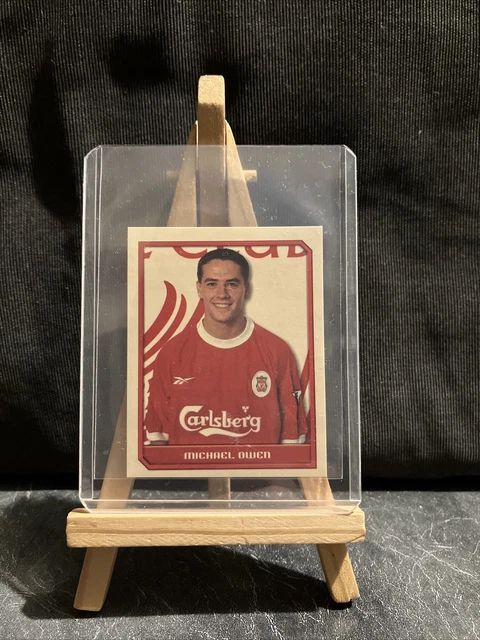 MERLINS FA PREMIER League 2000 Michael Owen Sticker #254 Mint £9.99 ...