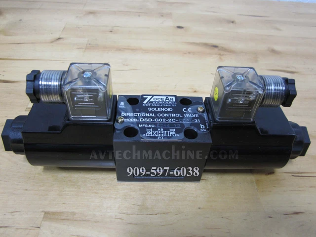 DSD-G02-2C-DC24 SEVENOCEAN HYDRAULIC Solenoid Valve Coil DC24 $298.00 ...