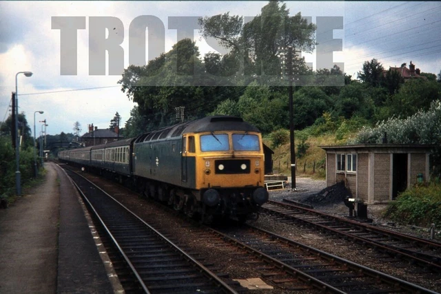 35MM SLIDE BR British Railways Diesel Loco Class 47 47192 1980 Original ...