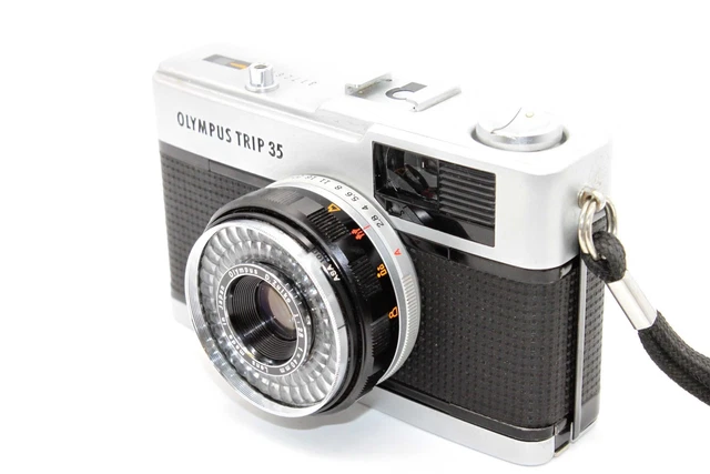 RED FLAG OK⭐️MINT⭐️ Olympus TRIP 35 Point & Shoot Film Camera From ...