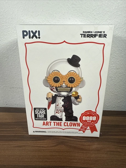 THRILLJOY ART THE Clown Terrifier Scare Fair 2025 LE 8888 Pcs Hot Topic ...