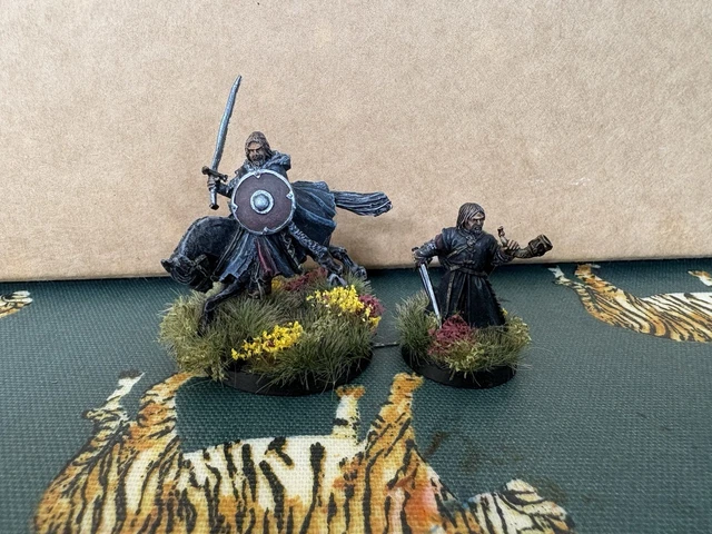 BOROMIR MOUNTED AND On Foot Warhammer Mesbg Lord Of The Rings £11.85 ...