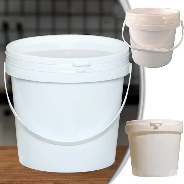 PLASTIC BLEACHING POWDER Explosion Salt Packaging Bucket Washing Paint ...