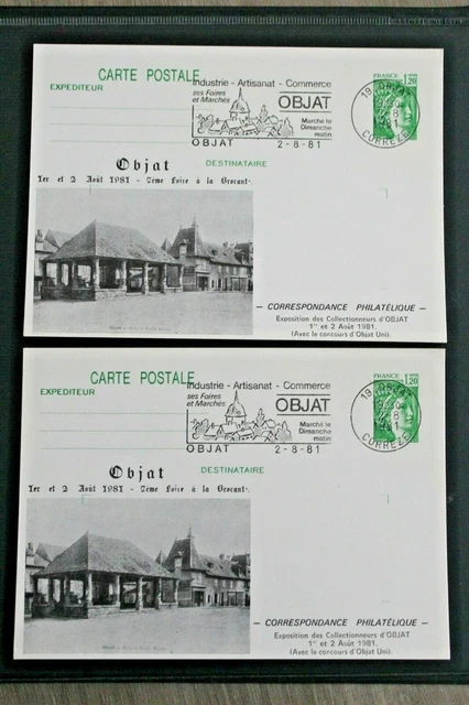 TIMBRE FRANCE - Cartes Entier 1981 (W10) FRENCH Stamp EUR 1,50 ...