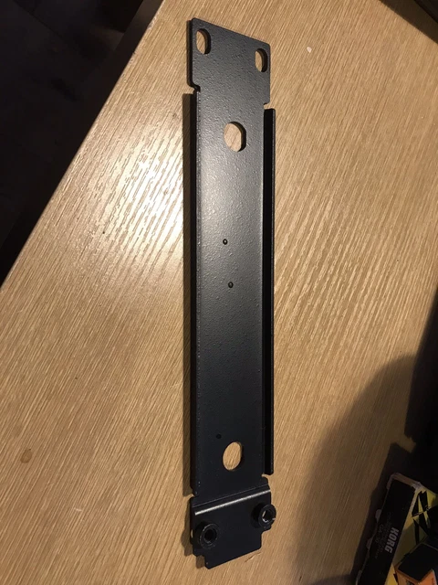 SENNHEISER RADIO MIC Receiver Rack Mount Blank / Antennae Holder 1U 1/2 ...