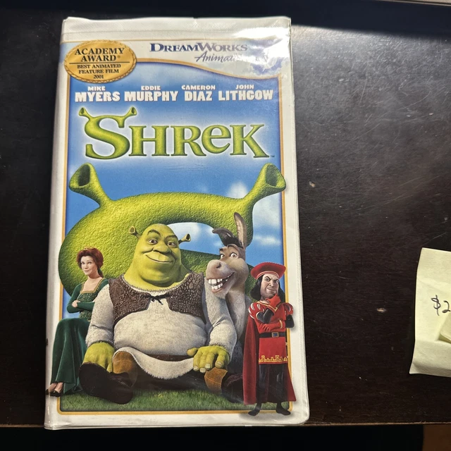 SHREK (VHS, 2001) £0.75 - PicClick UK