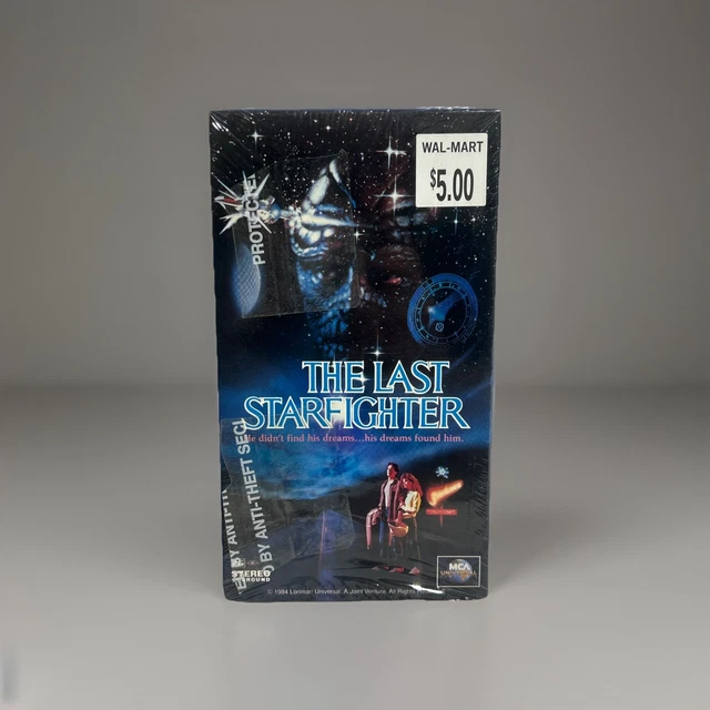 THE LAST STARFIGHTER VHS, 1984 MOVIE NEW Universal SEALED Vintage ...