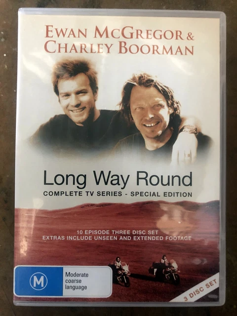 LONG WAY ROUND - Complete TV Series (DVD, 2004) PAL Region Free LIKE ...