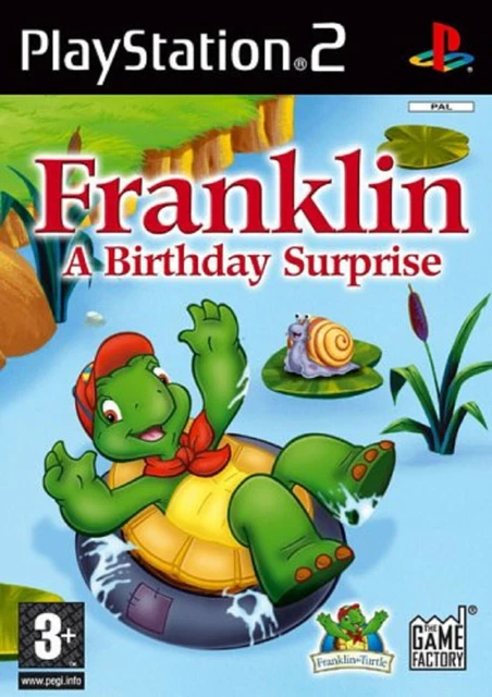 FRANKLIN A BIRTHDAY Surprise PS2 PlayStation 2 Video Game Mint Cond UK ...