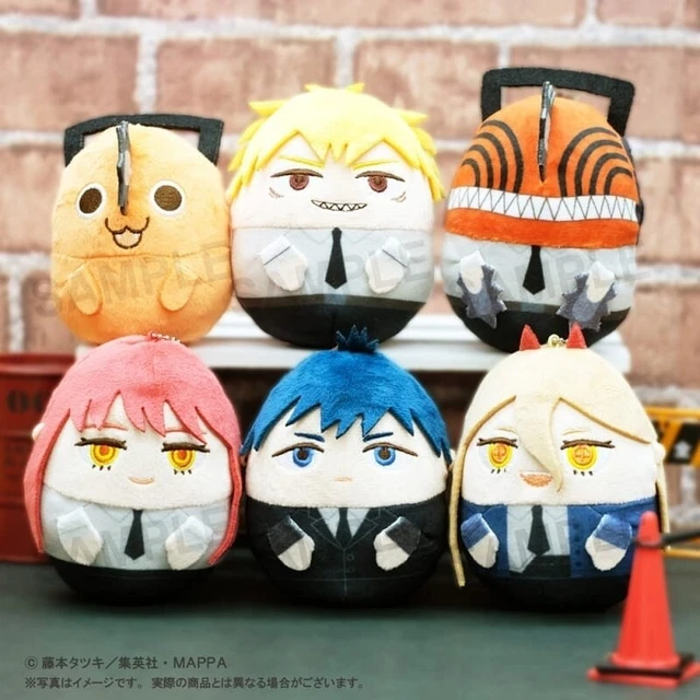 CHAINSAW MAN MOCHI fuwa Mascot set Denji Power Makima Aki Pochita 2023 ...