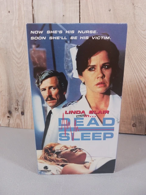 DEAD SLEEP VHS Linda Blair Rare Artisan 1990 TESTED FREE SHIPPING £19. ...