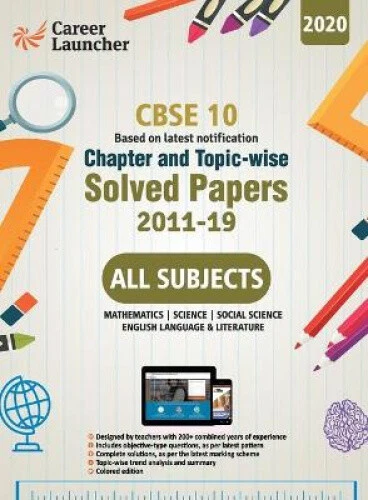 CBSE CLASS X 2020 - Chapter and Topic-wise Solved Papers 2011-2019: $351.00 - PicClick AU