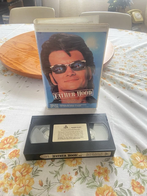 FATHERHOOD EX RENTAL CLAMSHELL VHS VIDEO TAPE Patrick Swayze Video Tape ...